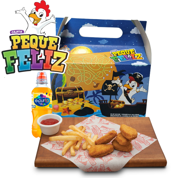 Menú – Pollo Feliz